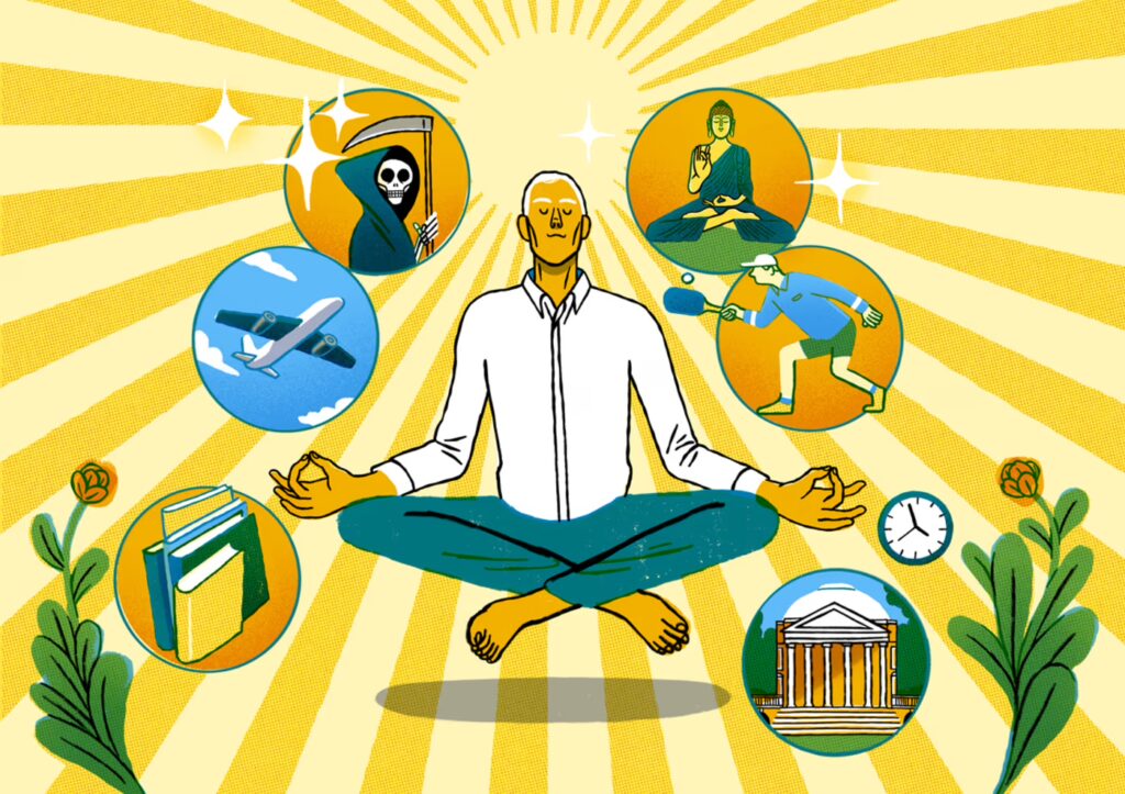 The Point of Retirement? Enlightenment, or at Least Calm - Rebalance